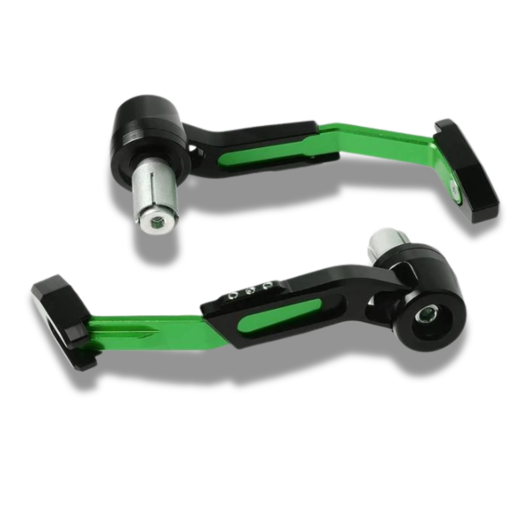 PROTECTOR DE MANILLAR COLOR VERDE PARA MOTO – FARGOZ RACING